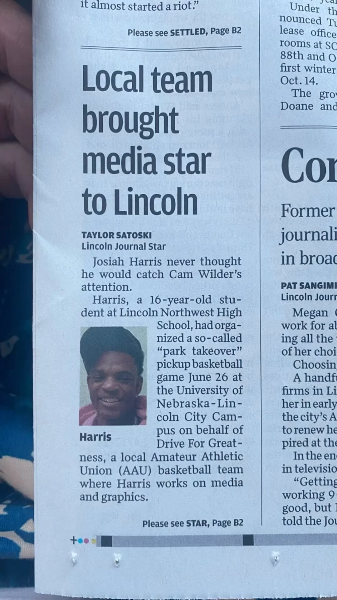 HONESTY PROJECT Our mission is to provide at-risk youth in Lincoln ...