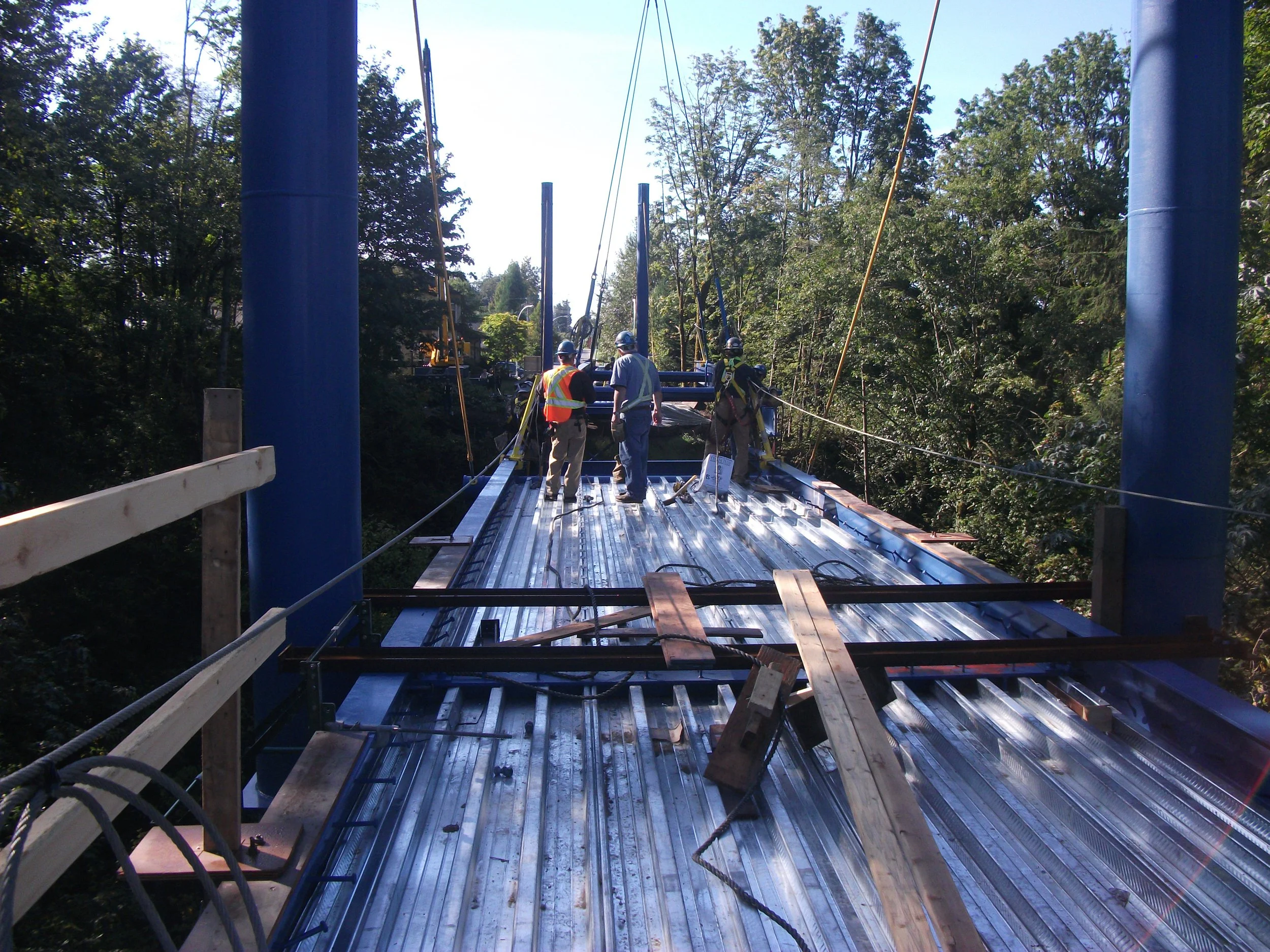 North Creek Surrey Pedestrian Bridge — KWH Constructors