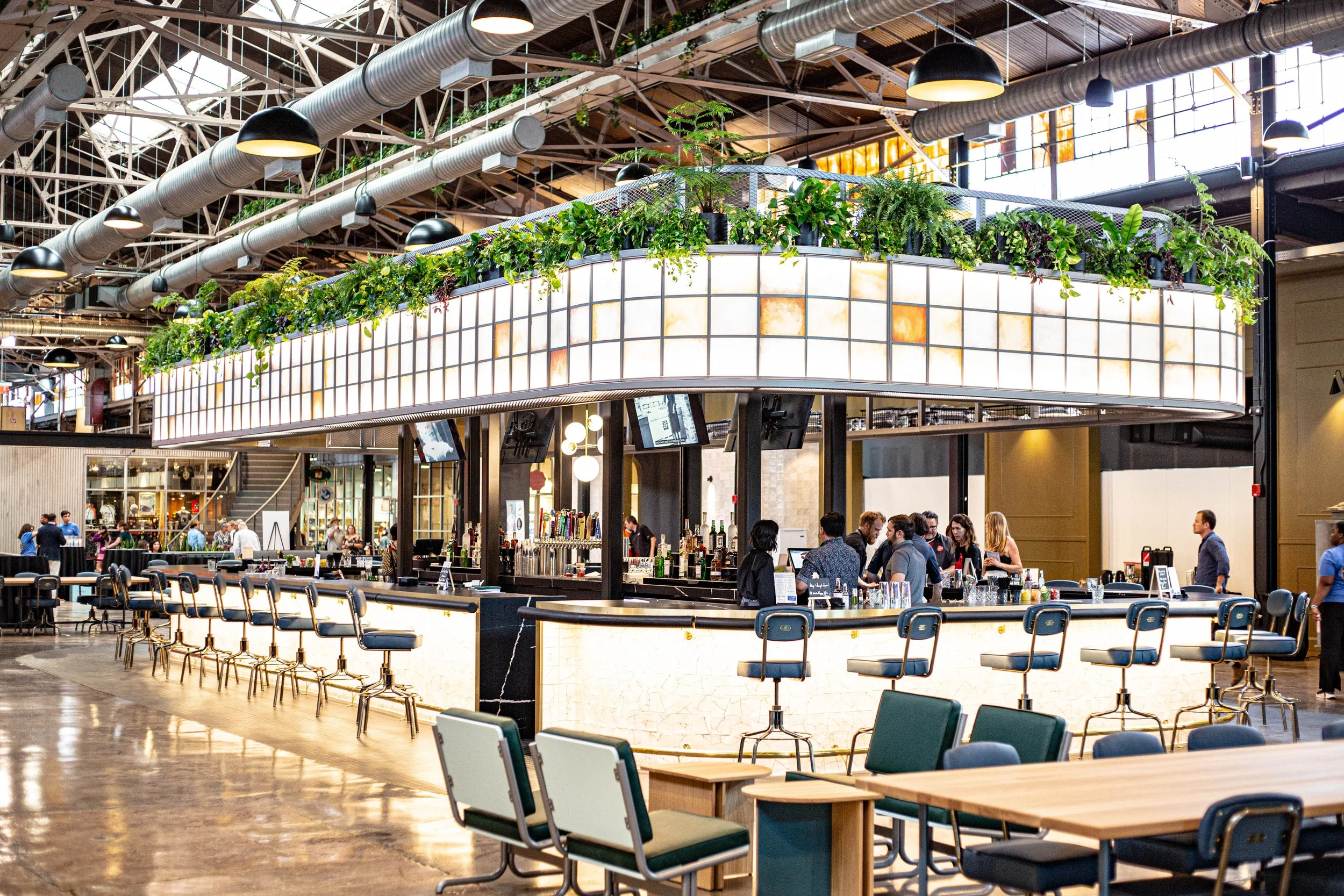 The Skylight Bar at The Factory of Franklin Plant Design — Plant Savvy