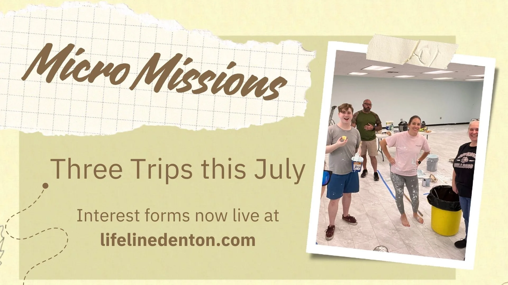 Activities — Lifeline Denton