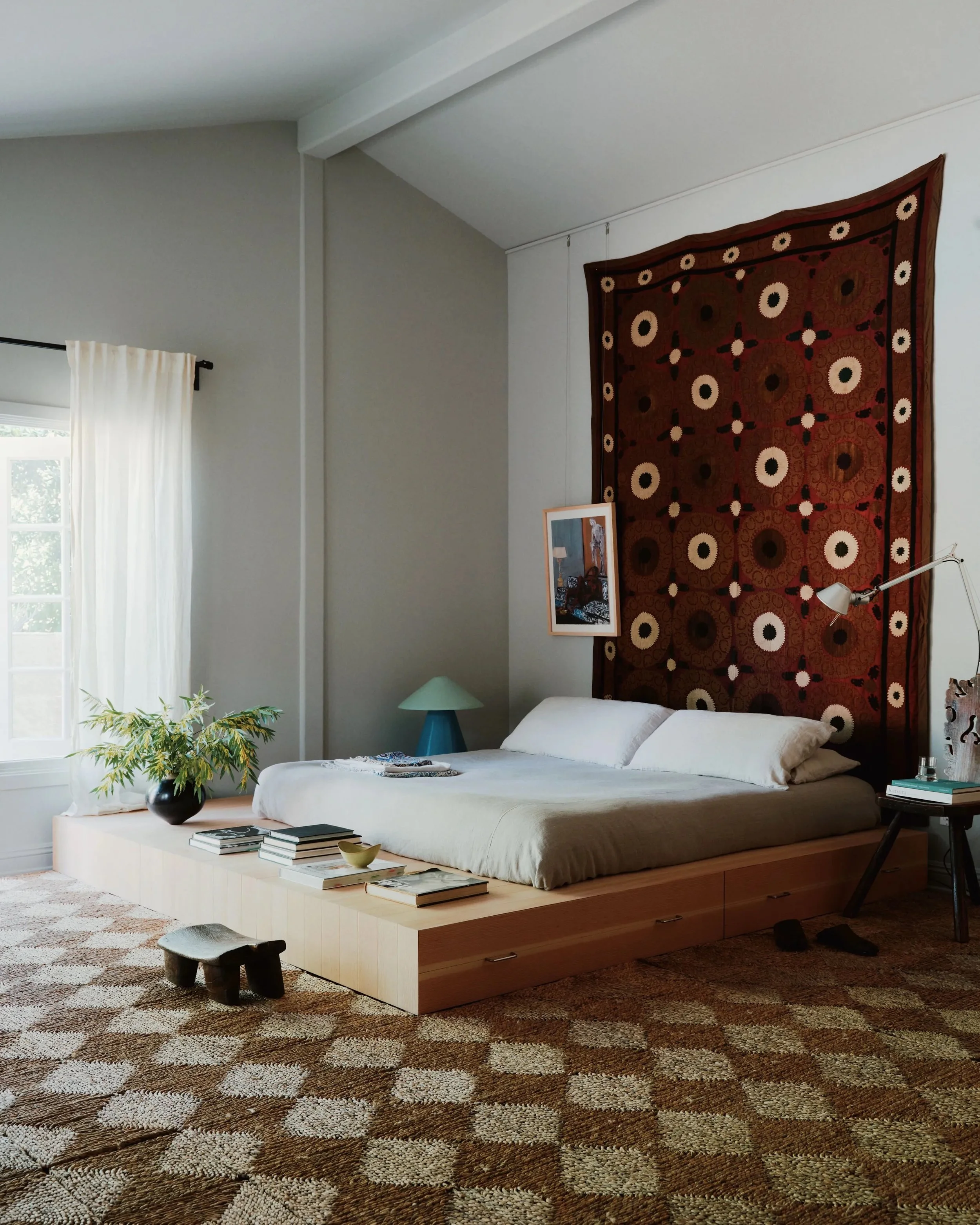 Framing the bed: How to use artisan textiles as headboards — Time ...