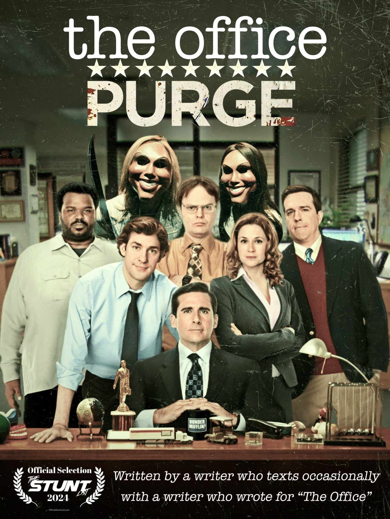 THE OFFICE x THE PURGE — The Stunt List