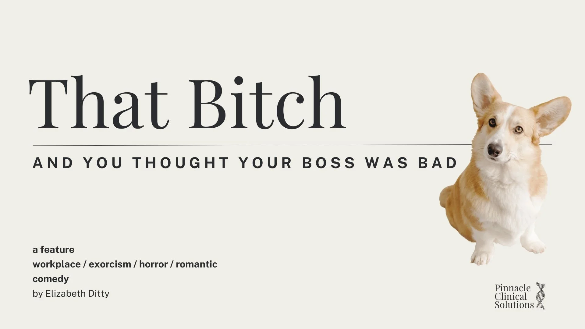 Elizabeth Ditty — The Stunt List