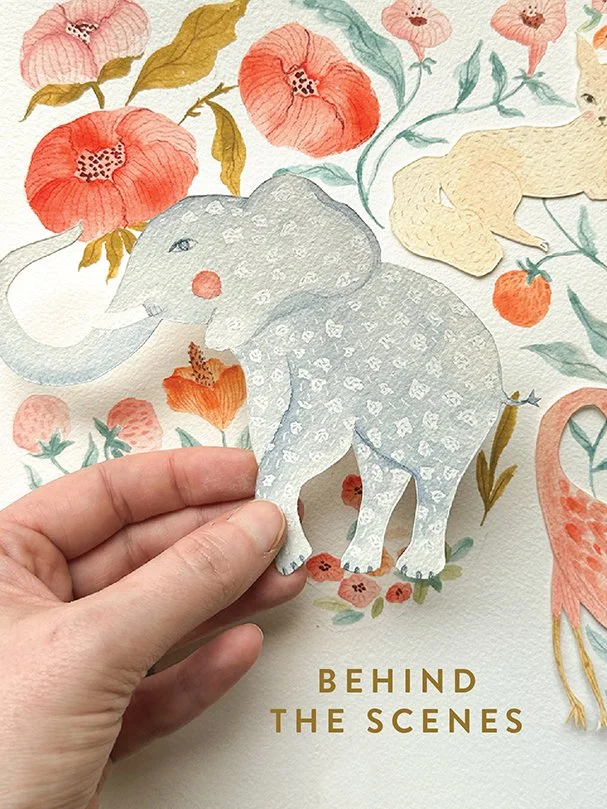Behind the Scenes — Jill Labieniec–Illustration & Surface Design