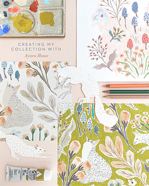Behind the Scenes — Jill Labieniec–Illustration & Surface Design