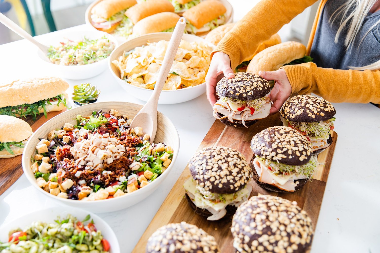 Best restaurant catering services at Sessions West Coast Deli