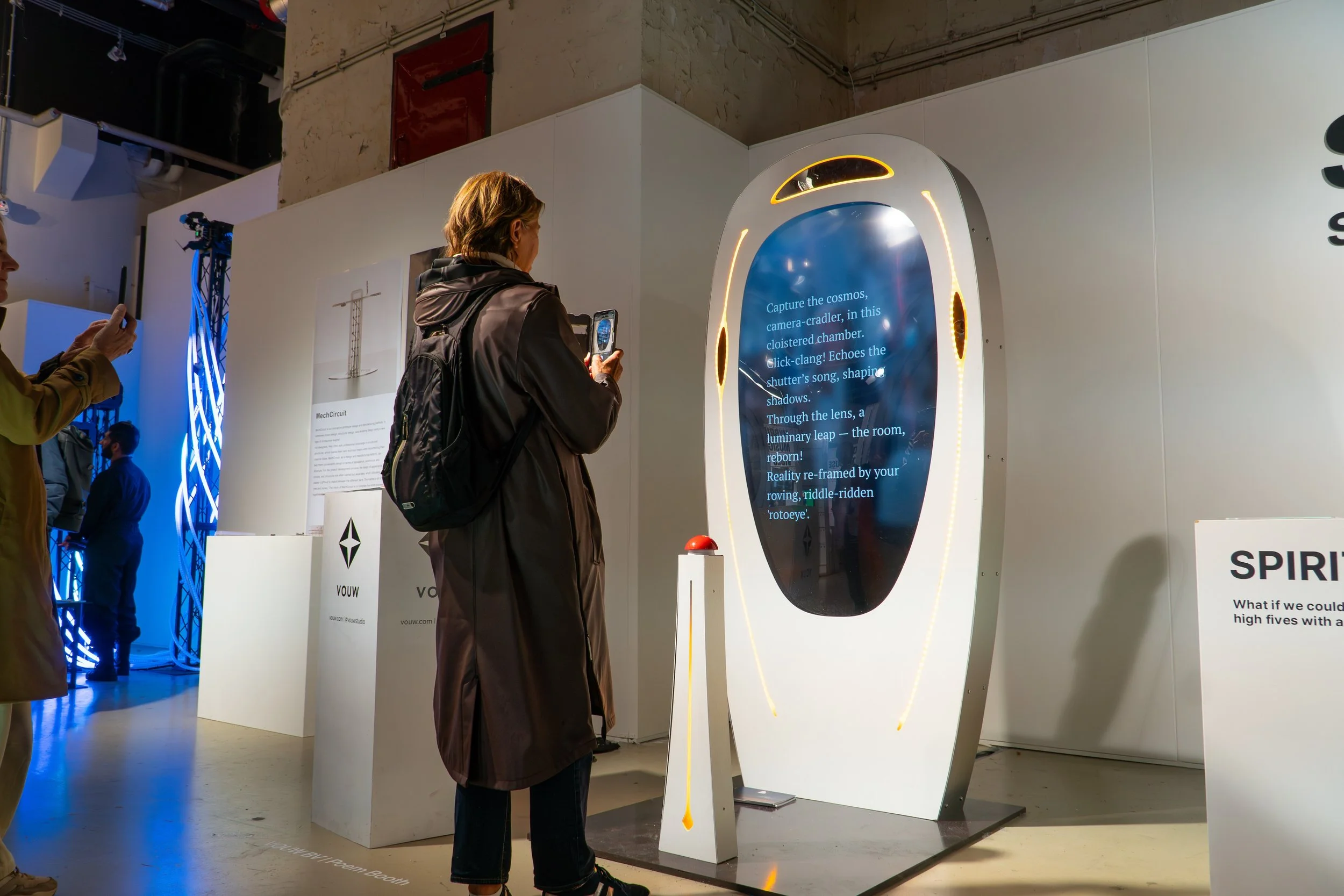 Poem Booth: An AI poetry machine that creates poem from pictures — VOUW