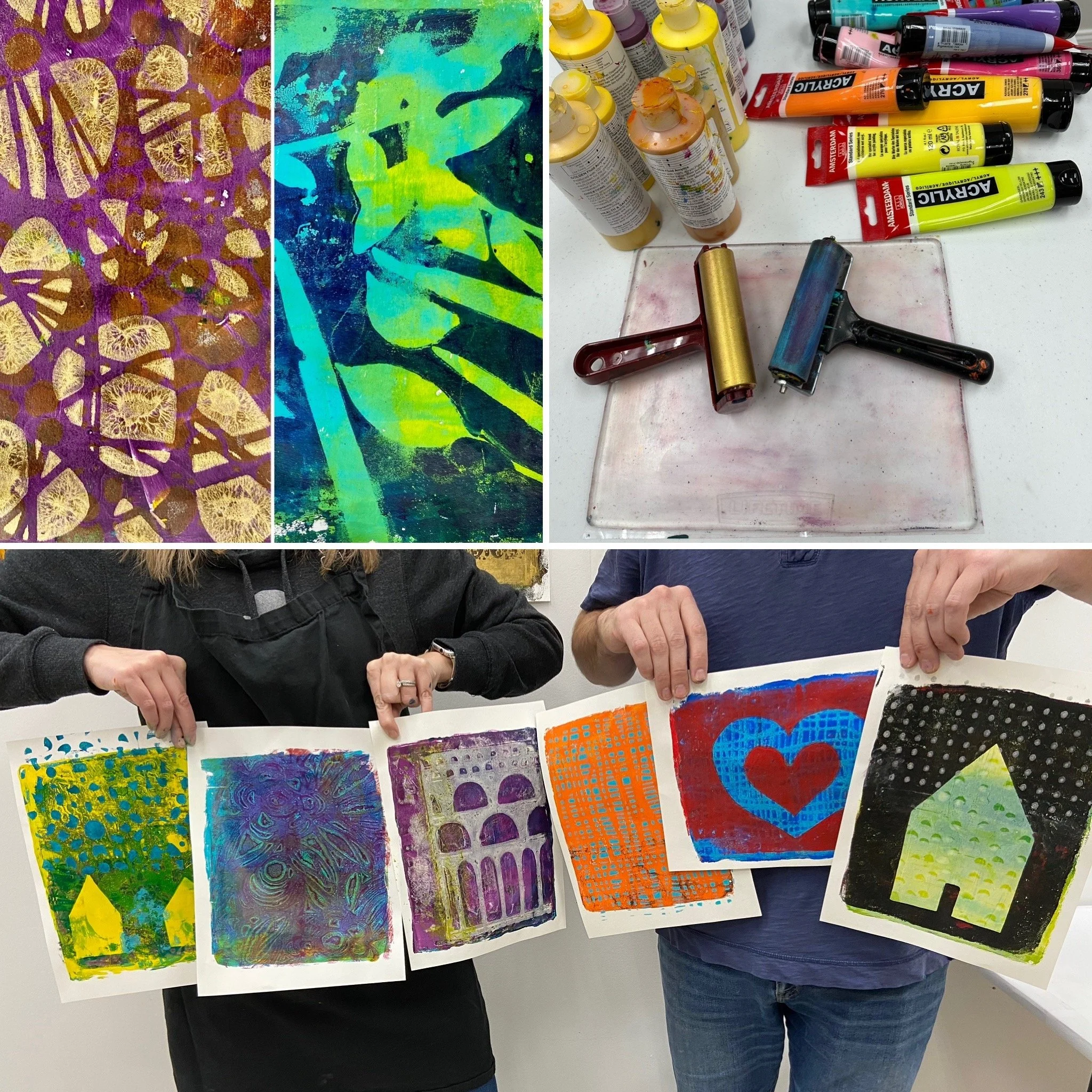 Classes/GelPrinting — ArtBlitz Studios