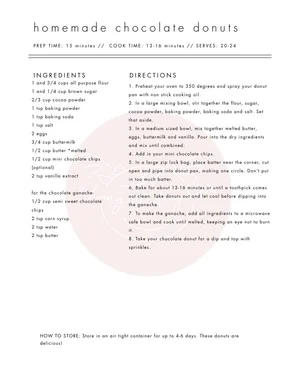 Chocolate Donuts — 2hungrydaughters