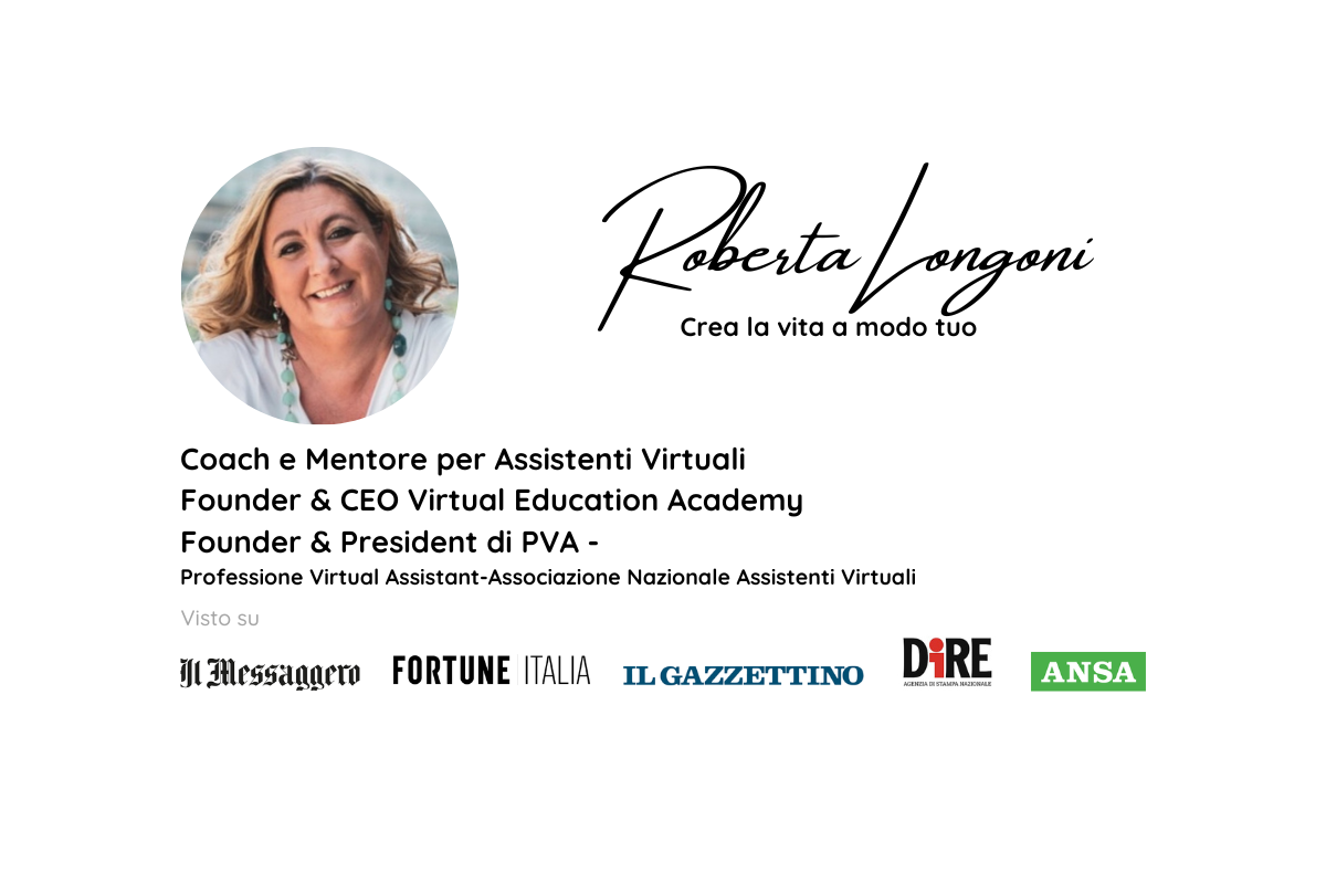 Raggiungi il Successo come Assistente Virtuale con il Coach Giusto — Roberta Longoni -Coach e ...
