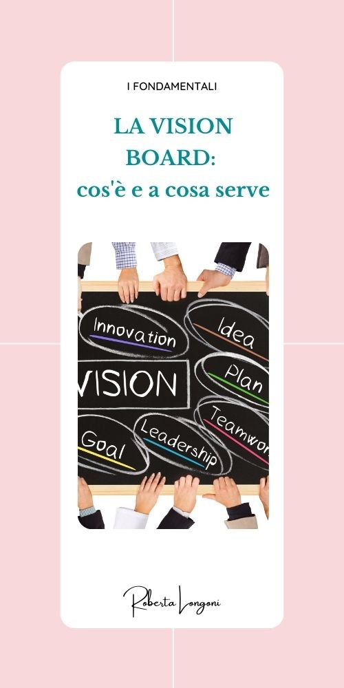 LA VISIONE BOARD: cos'è e a cosa serve — Roberta Longoni -Coach e ...