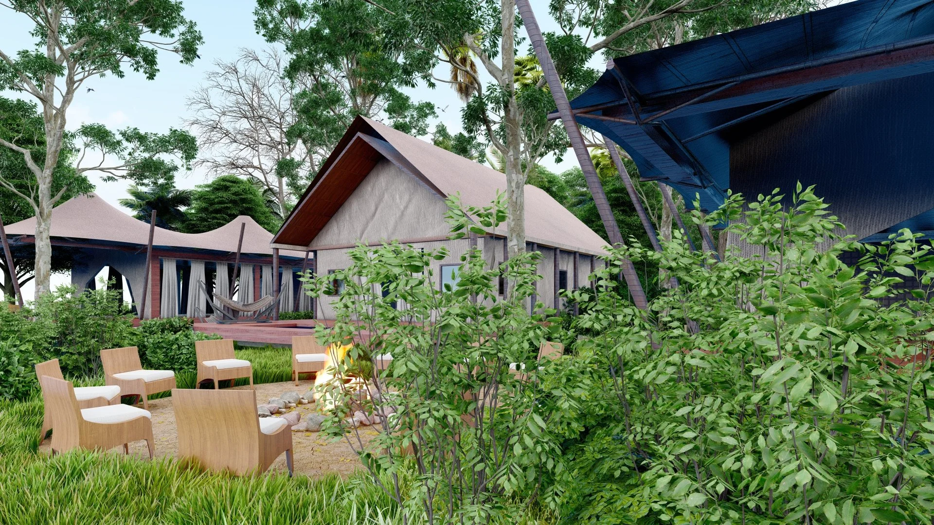 Glampground — Fishcreek Glampground and Ramp