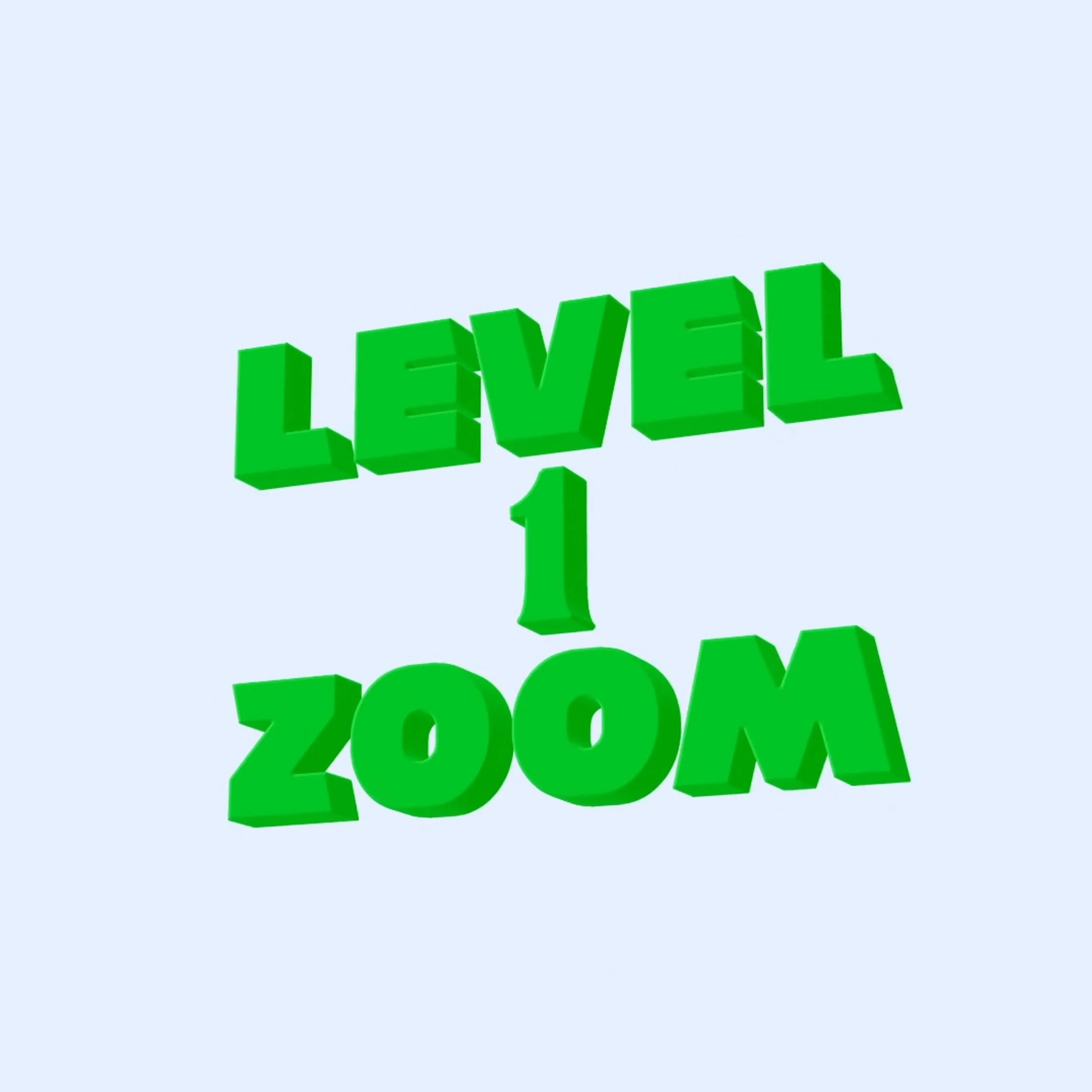 Level 1 Zoom Class Membership- — Hey, I Saw Your Commercial