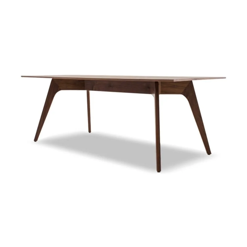 The Marsha Midcentury Modern Splayed Leg Table — Timberworks Tables