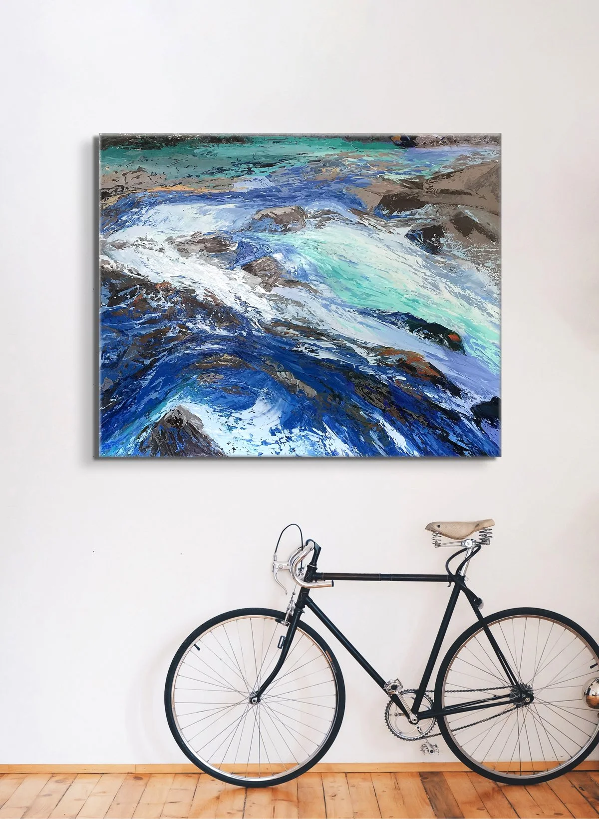 Eagle River II ~40in x 60in ~$6,000 — JAMI NIX RAHN