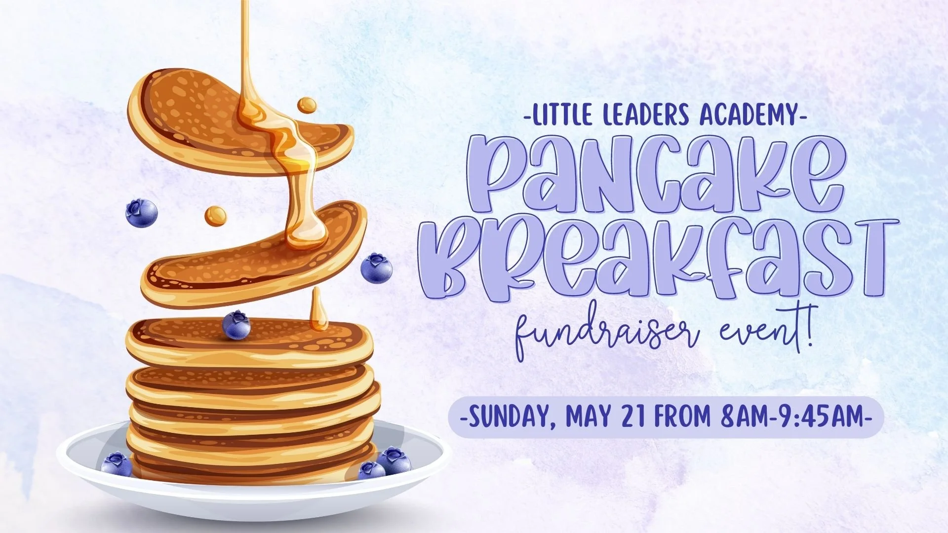 Church Pancake Breakfast Flyer