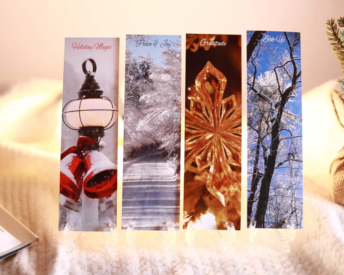 Set of 4 Holiday Bookmarks | Book Lover Gifts | Stocking Stuffers — New ...