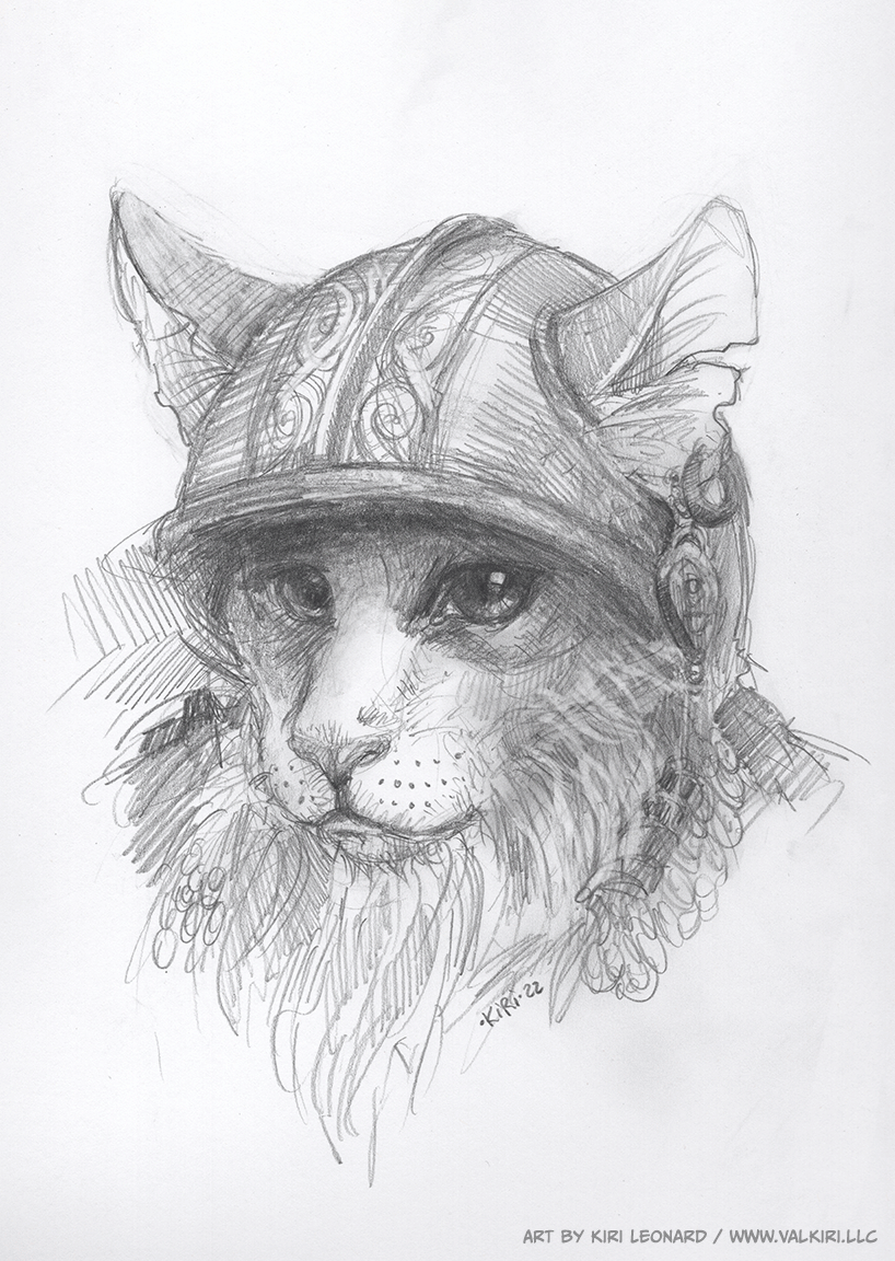 Sketches and Drawings by Kiri Leonard — VALKIRI