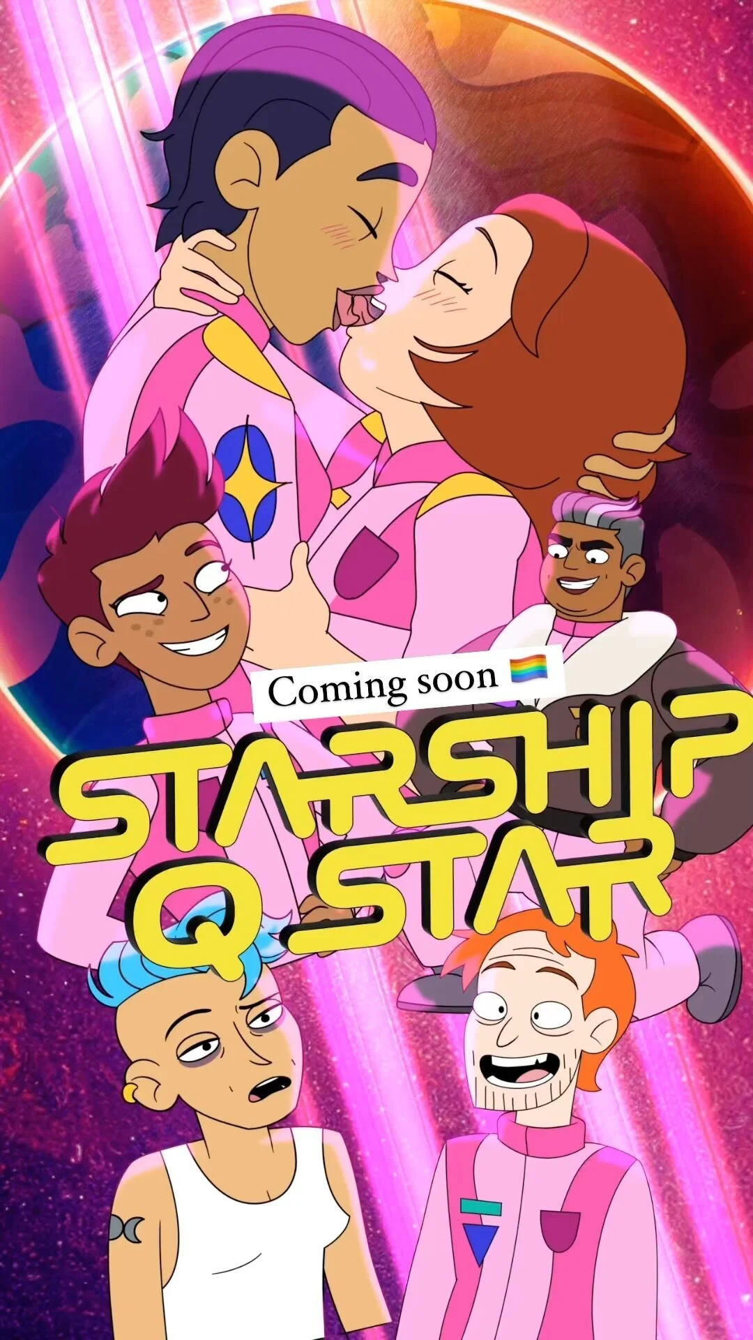 STARSHIP Q STAR | A queer sci-fi comedy podcast & animated series