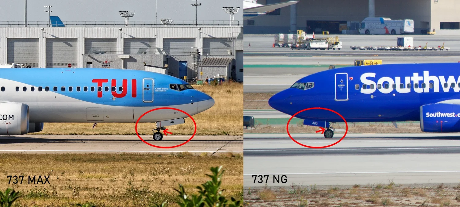 5 ways to tell a Boeing 737 MAX from other 737s | The Window Flyer