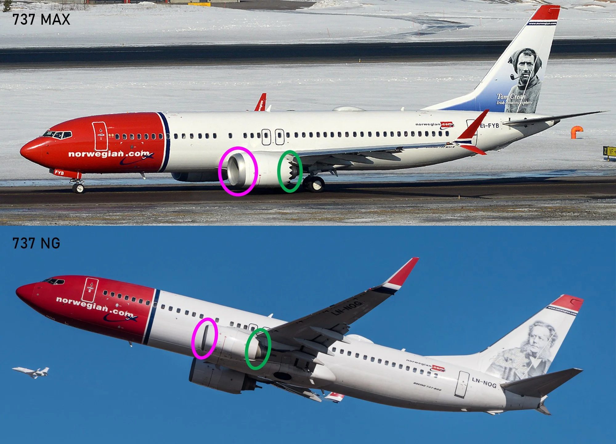 5 Ways To Tell A Boeing 737 MAX From Other 737s The Window Flyer