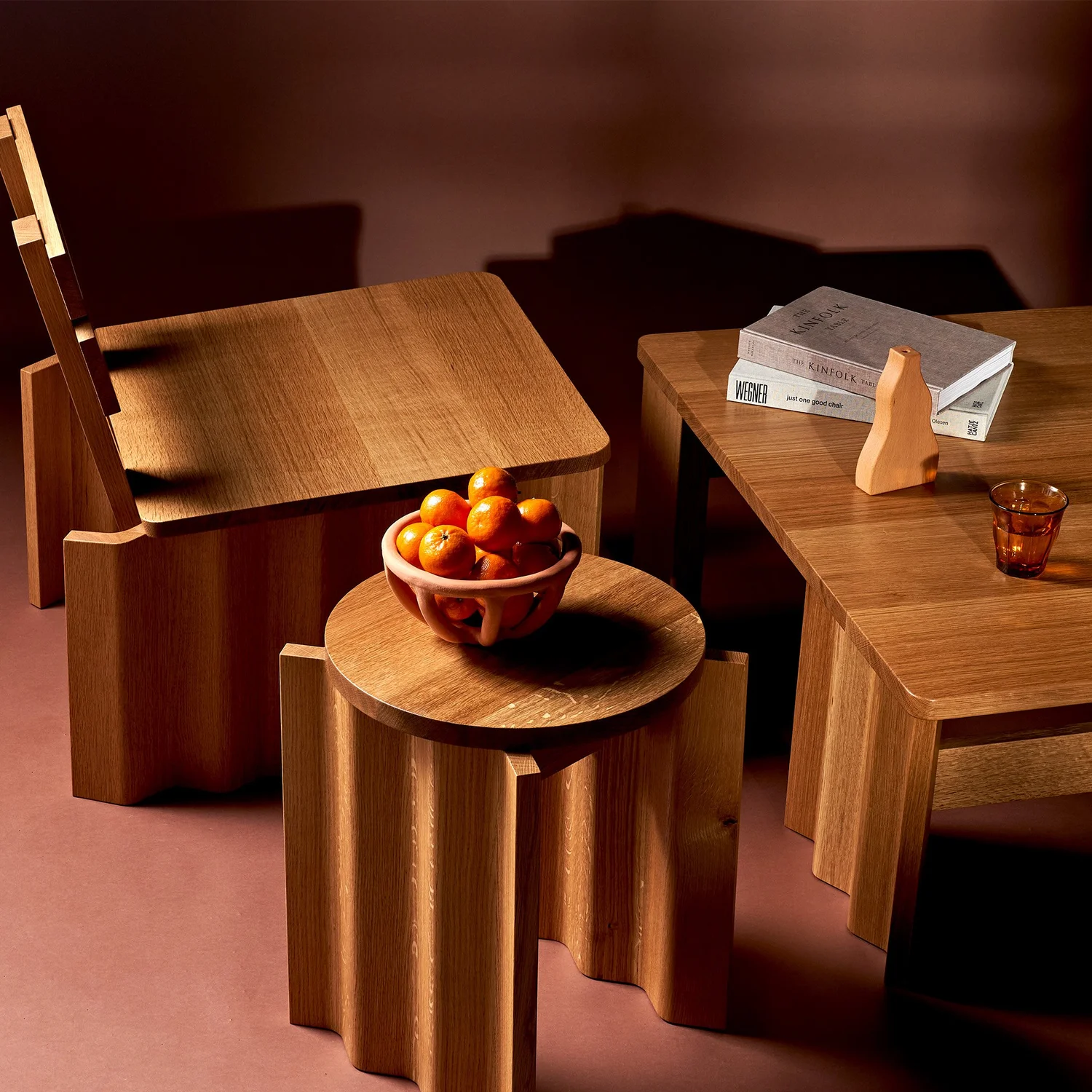 Corrugated Coffee Table — HANNEKE LOURENS