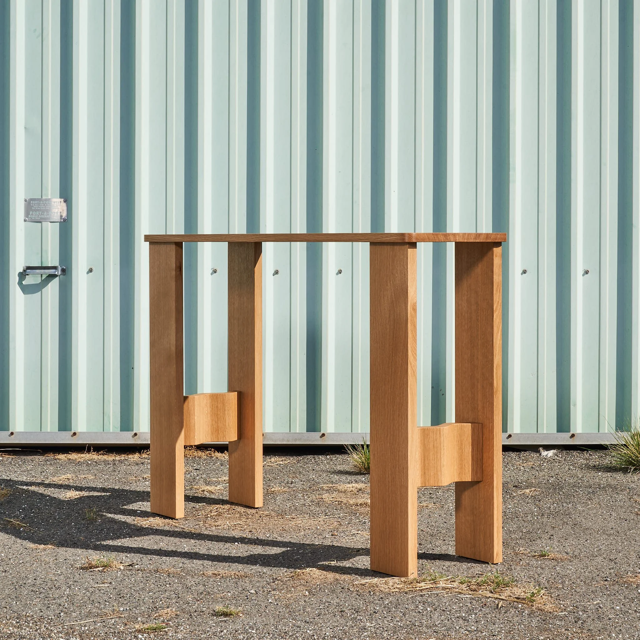 Corrugated Console Table — HANNEKE LOURENS