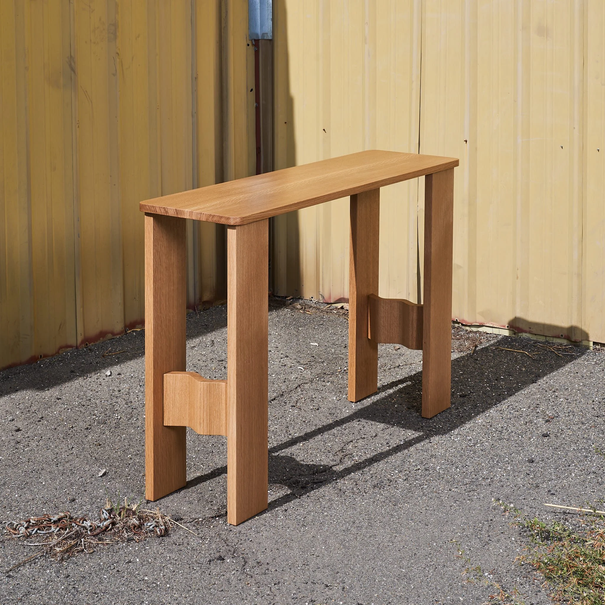 Corrugated Console Table — HANNEKE LOURENS