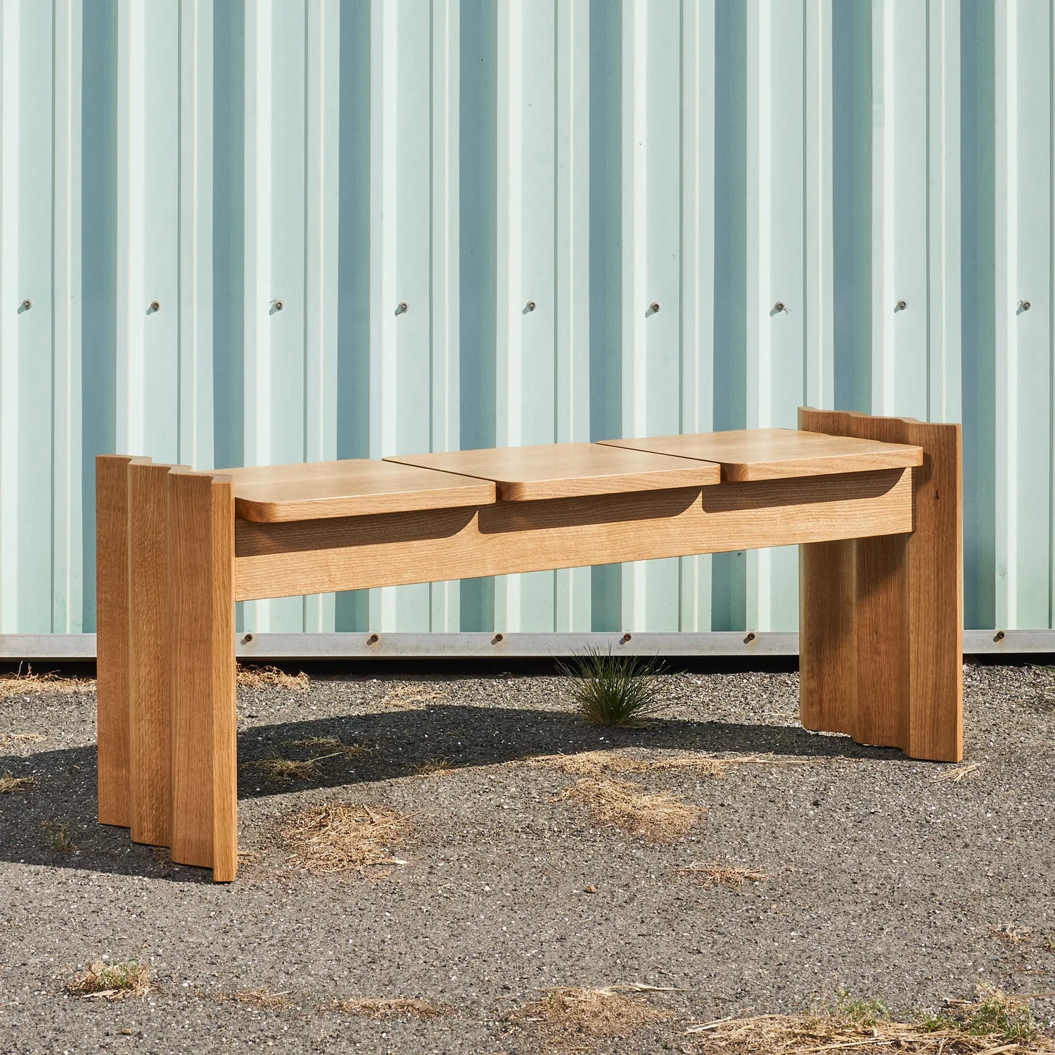 Corrugated Bench — HANNEKE LOURENS