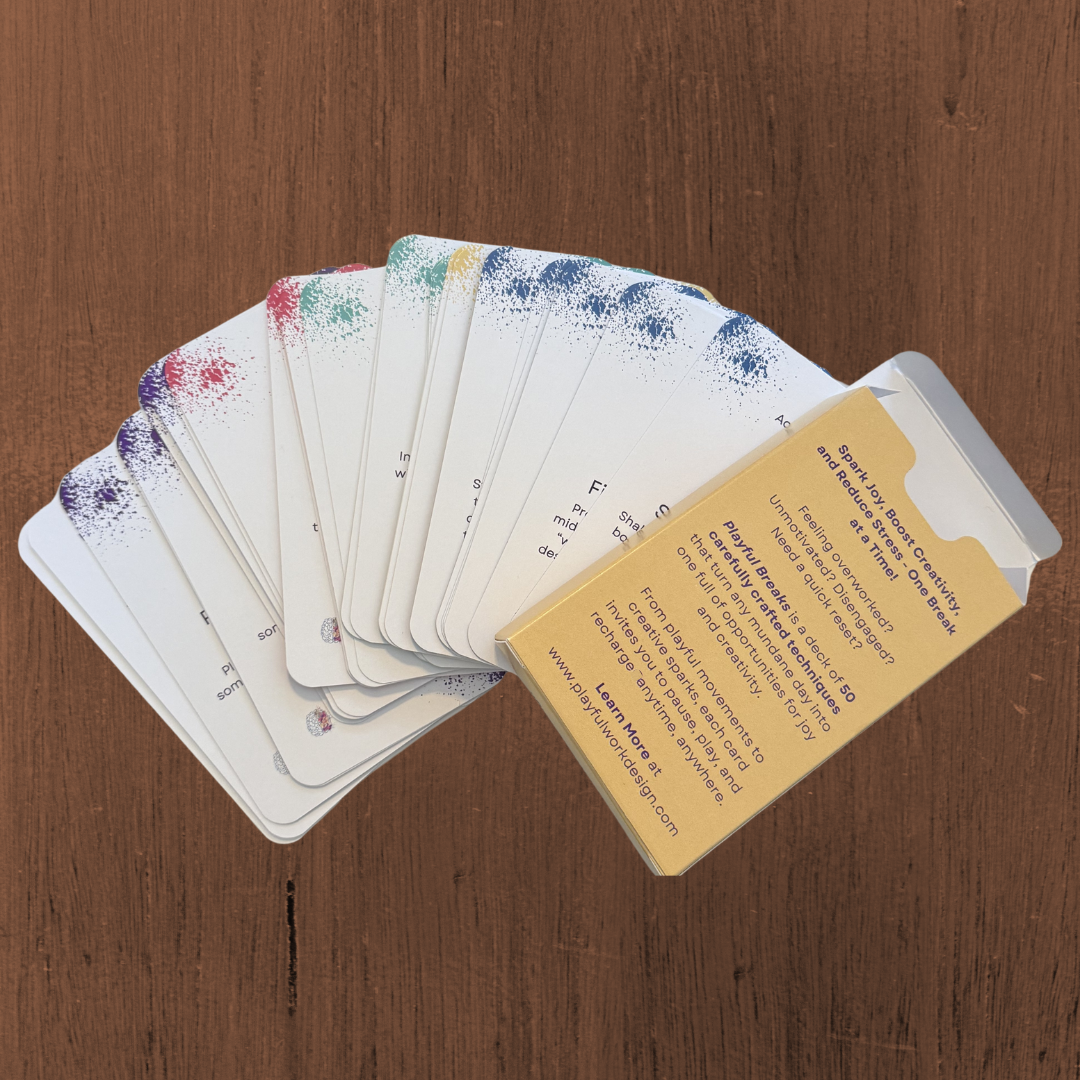 Playful Breaks Deck – Brain Breaks for Adults to Reduce Stress and ...