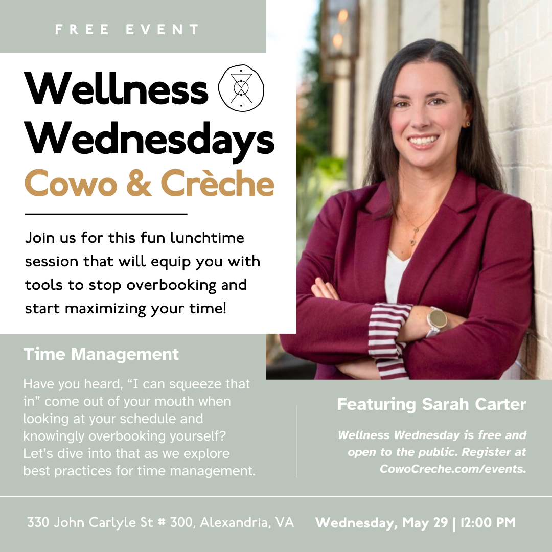 Events — Cowo & Crèche | Coworking and Childcare | Alexandria, VA