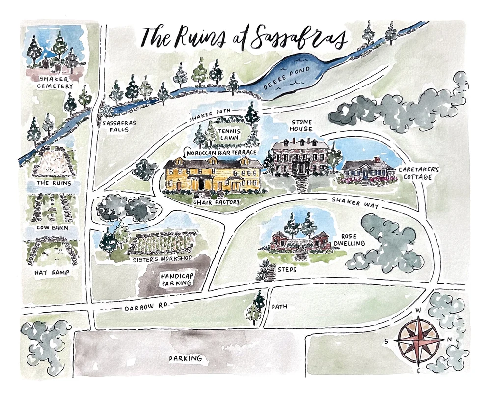 Property Map | Discover & Explore Today — The Ruins at Sassafras Museum