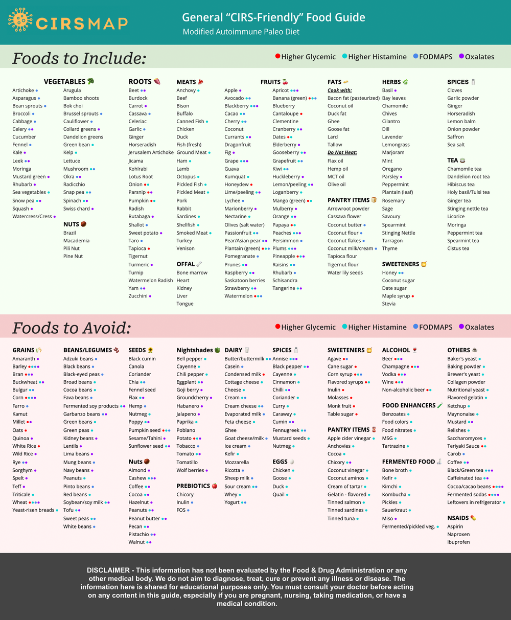 CIRS Food Guide: Nourish Your Recovery with the Right Choices — CIRSMap