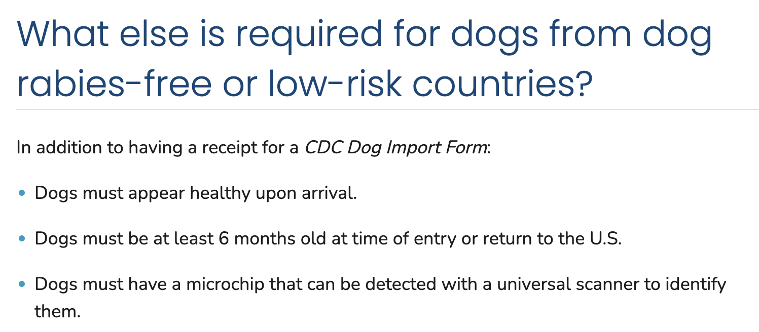 Canada/Mexico Dog (Re)Entry — Anchorage Pet Travel Certificates