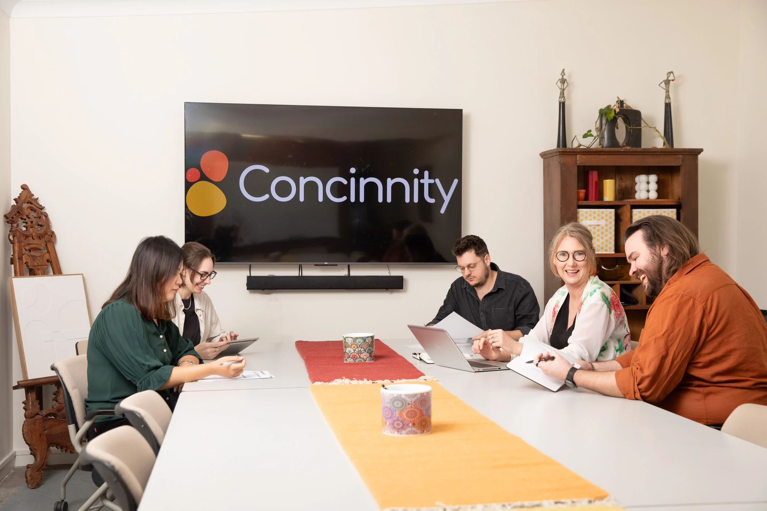 e-Inductions — Concinnity