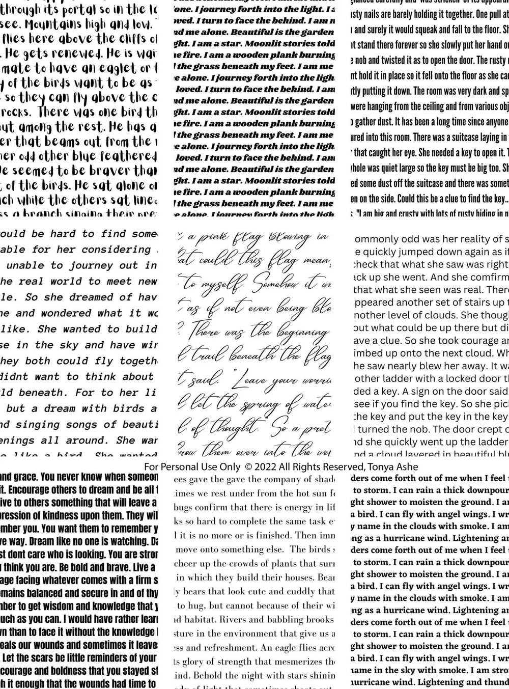 Tonya Ashe Freebies — Tonya Ashe