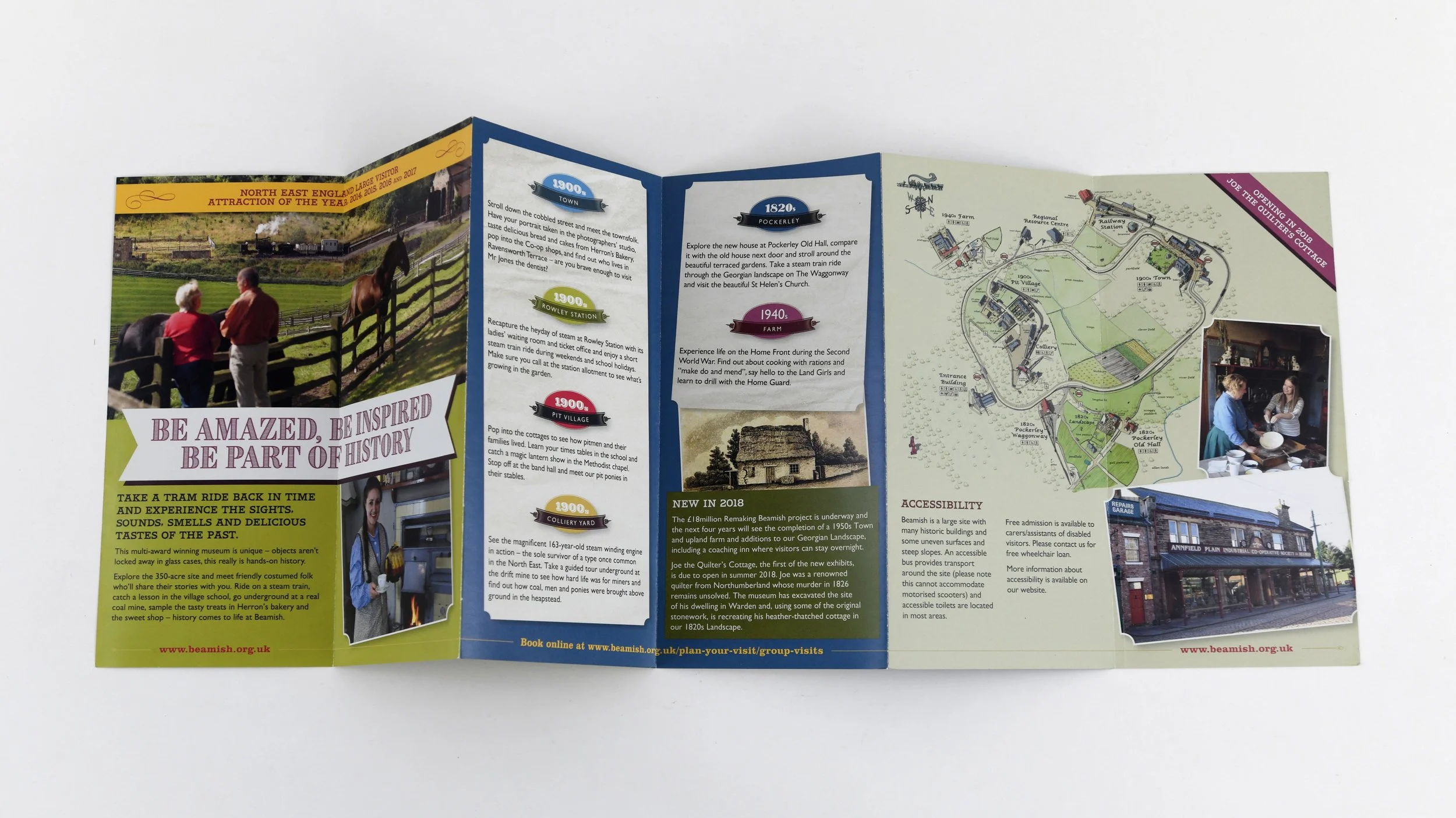 Editorial design for Beamish Magazine — TwentySeven