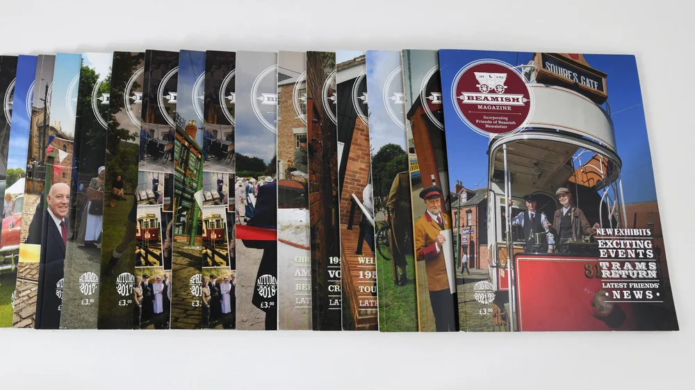 Editorial design for Beamish Magazine — TwentySeven