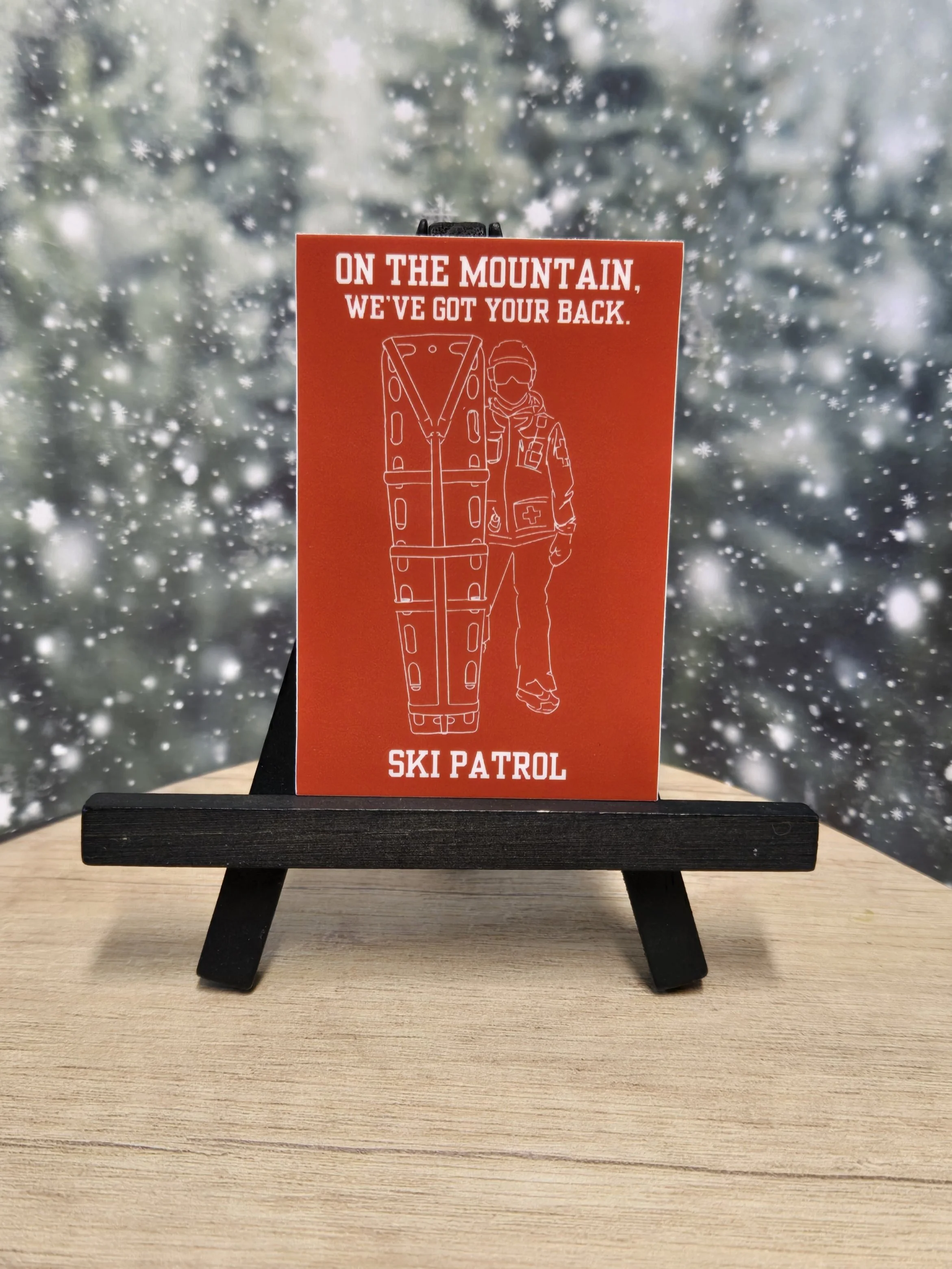 Backboard Sticker — Beret & Brush