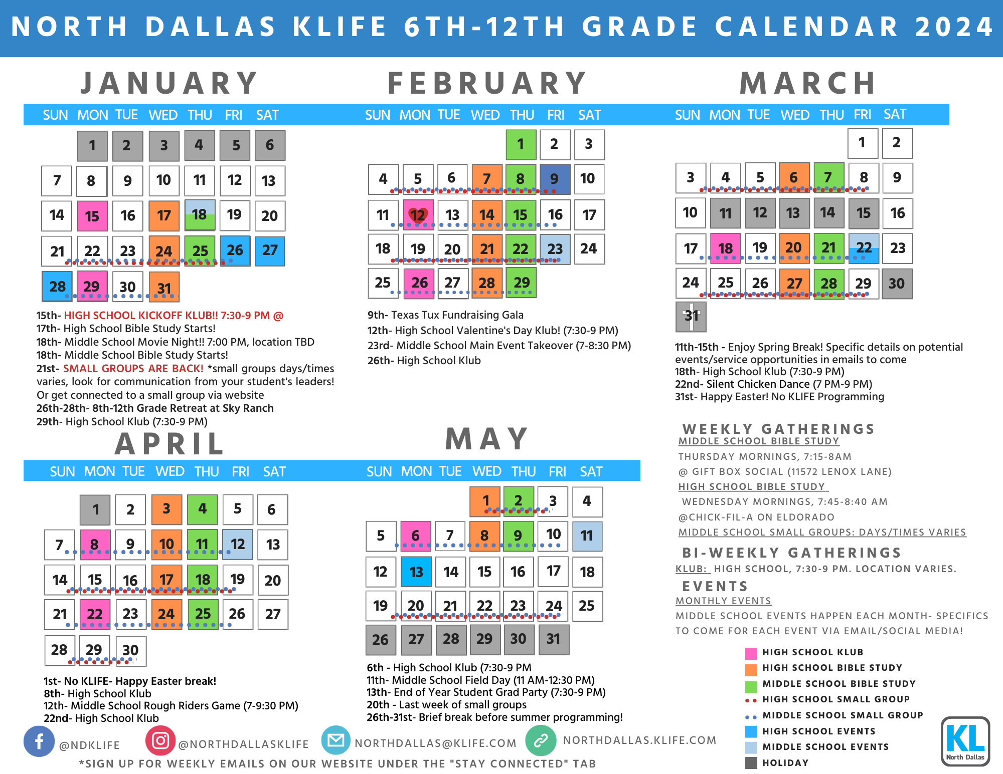 General 2 — North Dallas KLIFE 2022