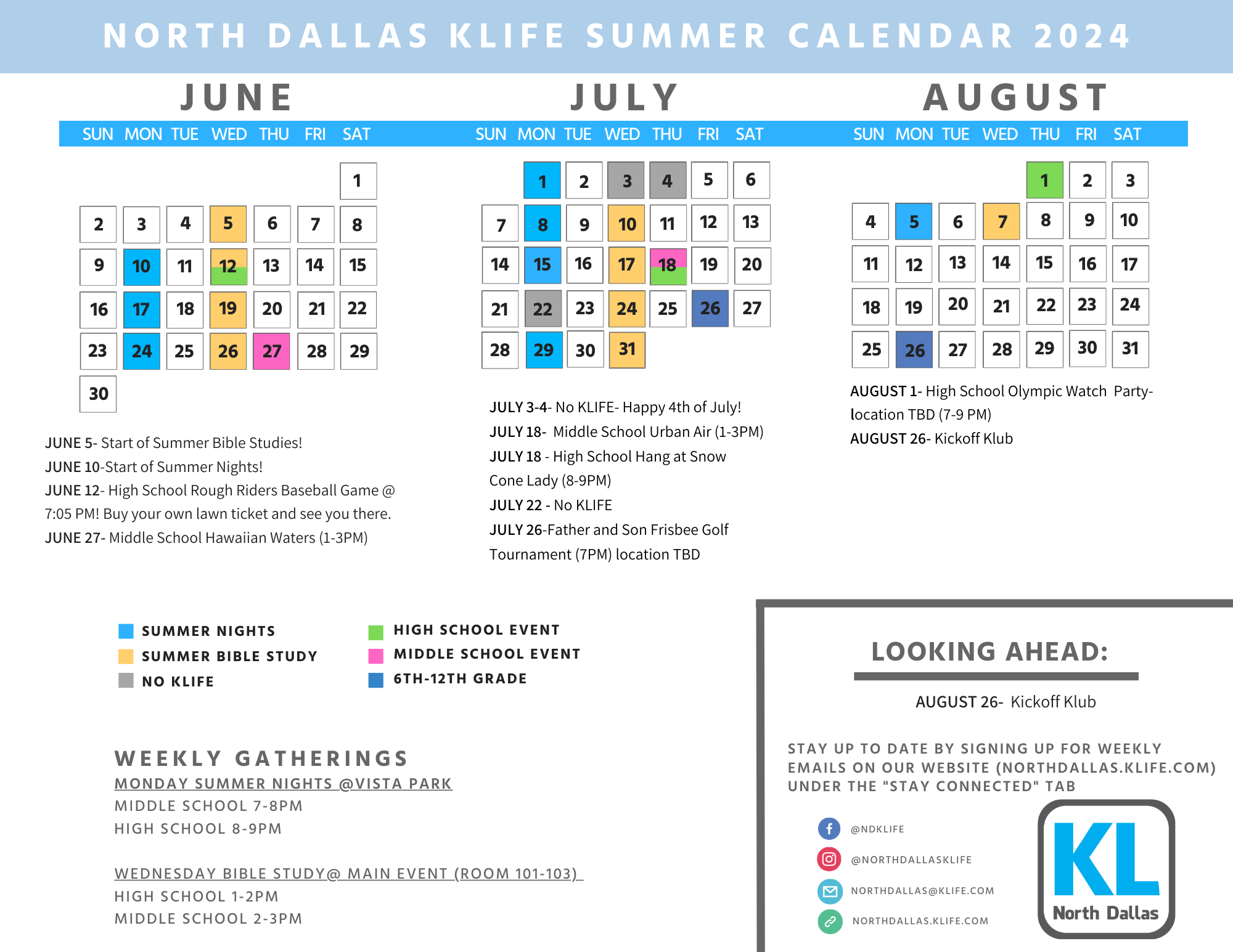 General 2 — North Dallas KLIFE