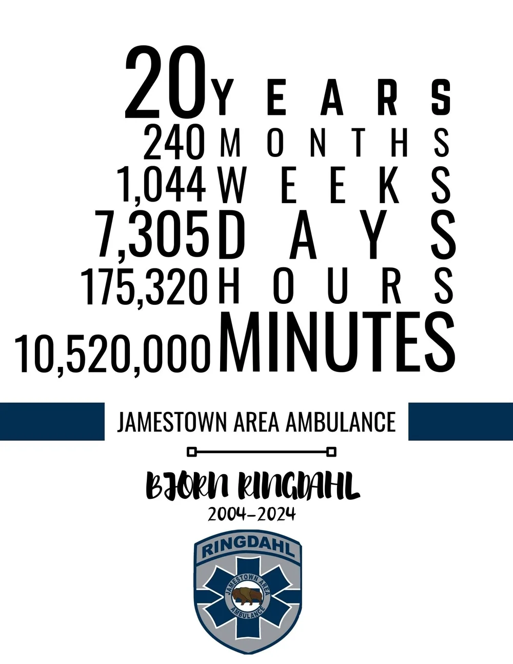 Jamestown Area Ambulance — Ringdahl EMS
