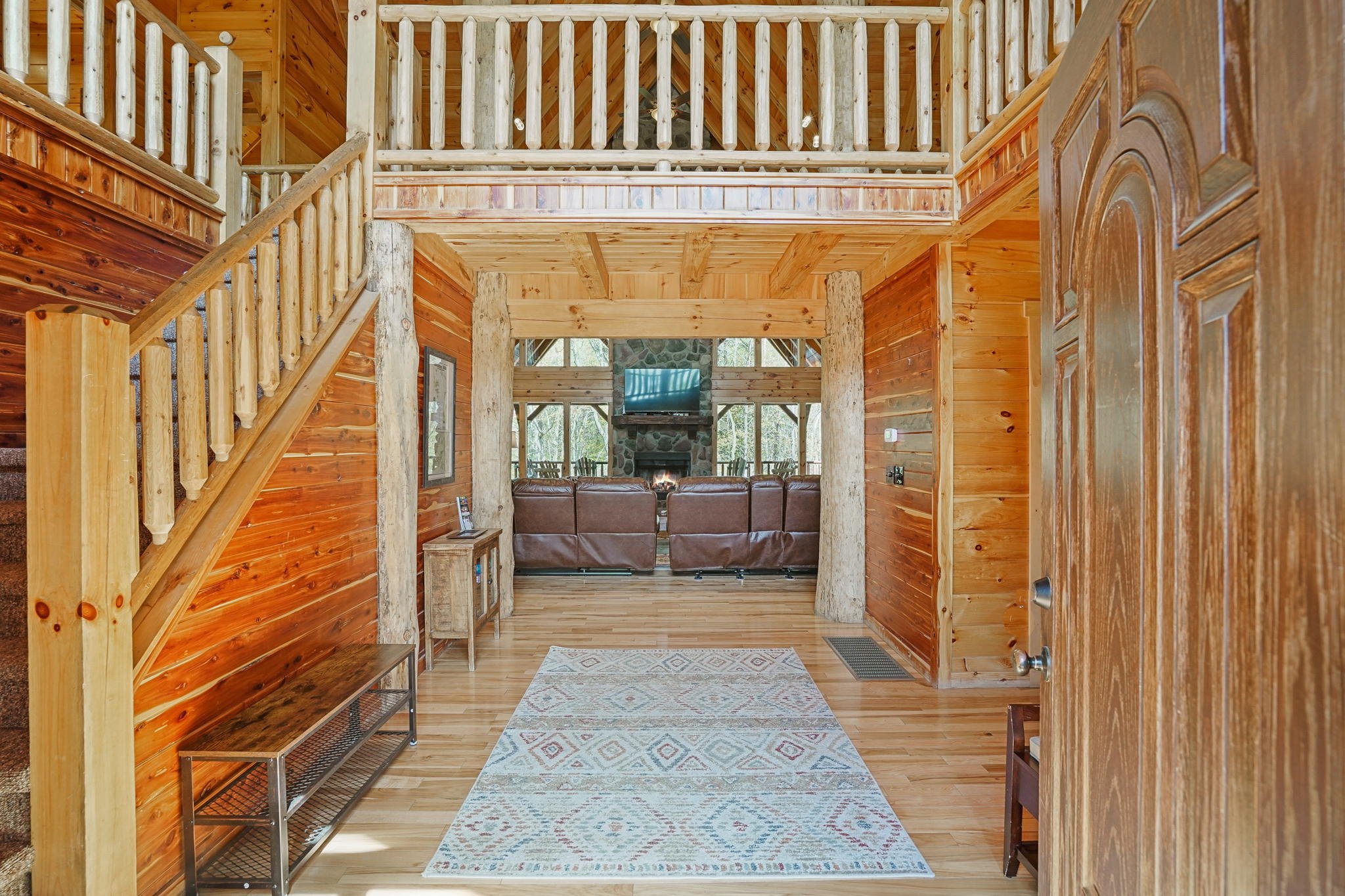River Rock Lodge — Liberty Log Lodging | Hocking Hills
