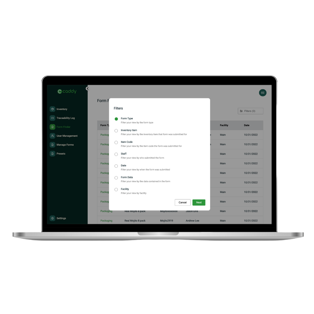 Caddy | Modern Inventory Management & Traceability Software for SMB ...