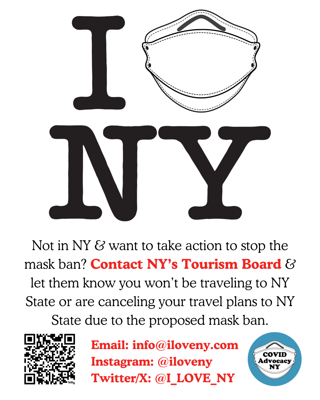 COVID Advocacy NY - Stop Mask Ban NY Action Toolkit