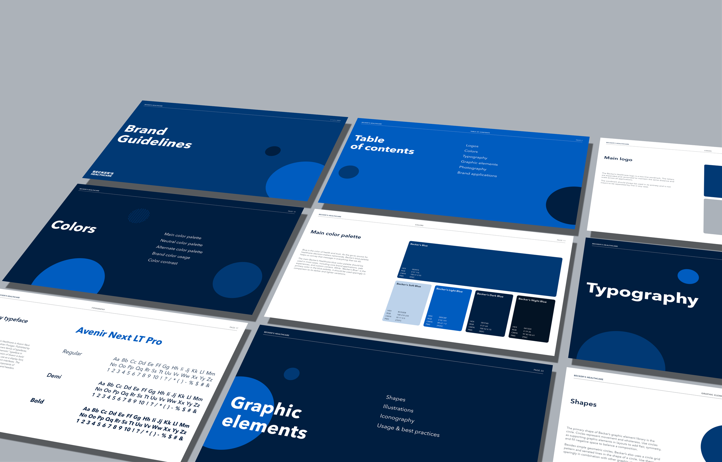 Becker's Healthcare brand guidelines — Sam Althaus