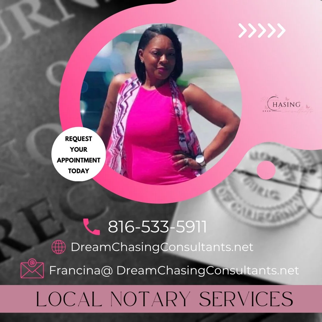 Notary Services DREAM CHASING CONSULTANTS notary-services-dream-chasing-consultants