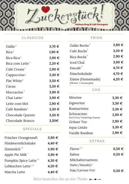 Café Zuckerstück in Bamberg