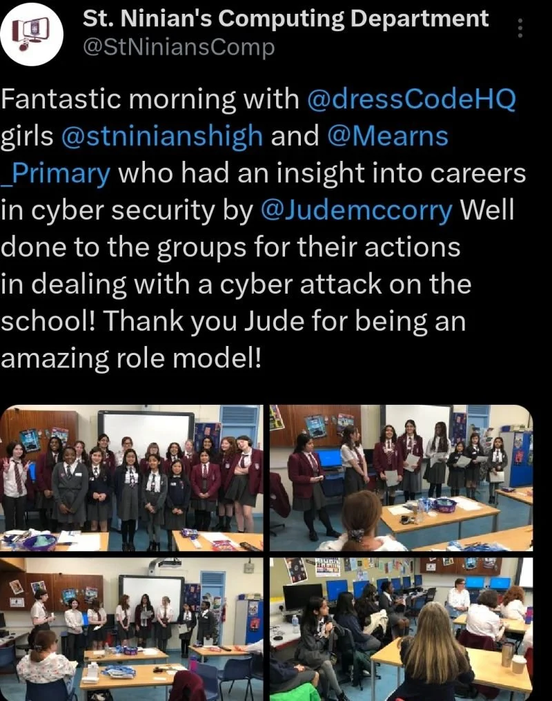 Dresscode | Inspiring girls into Computing Science in Scotland