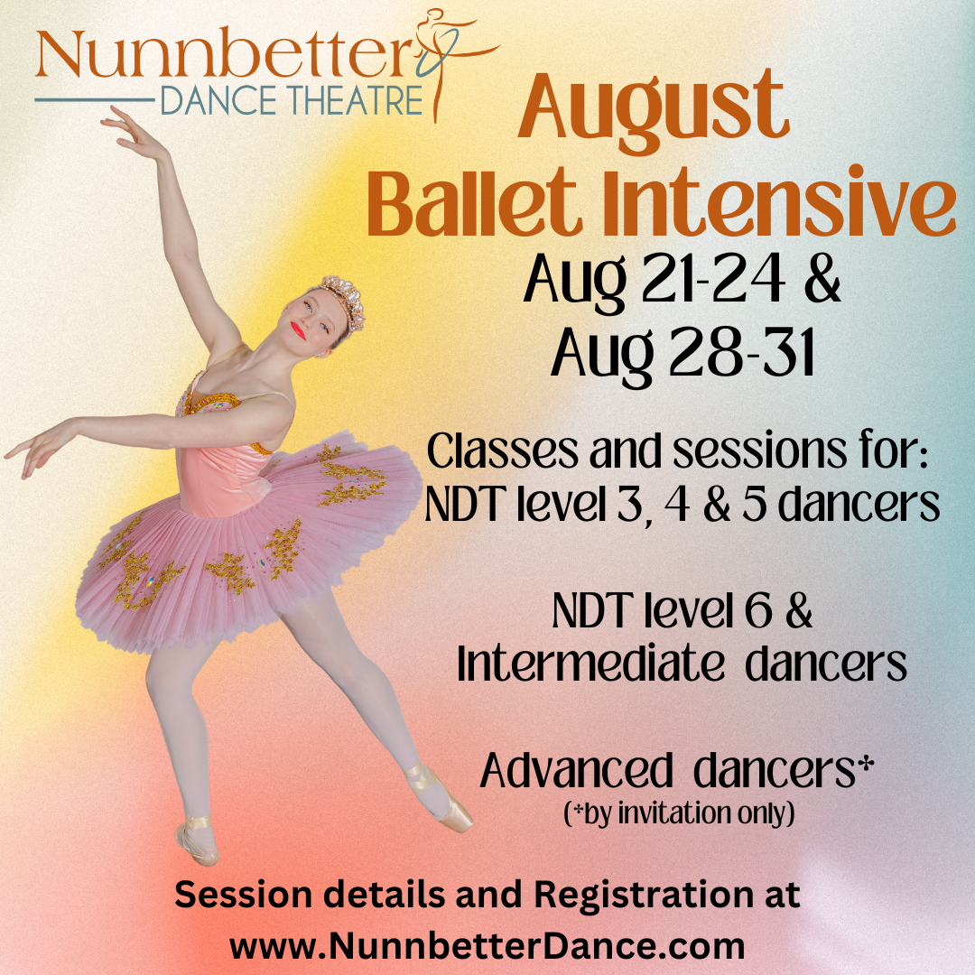 Summer Intensive for Advanced Dancers | Nunnbetter Dance Theatre in ...